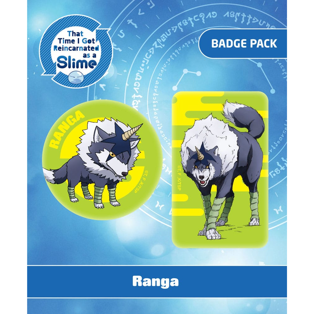 That Time I Got Reincarnated as a Slime Pin Badges 2-Pack Ranga - Momoko
