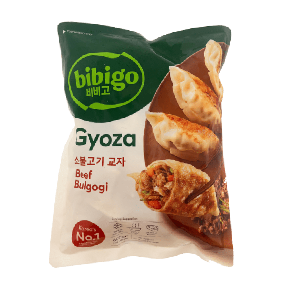 Bibigo Gyoza Dumplings Beef Bulgogi & Vegetable 600g - Momoko